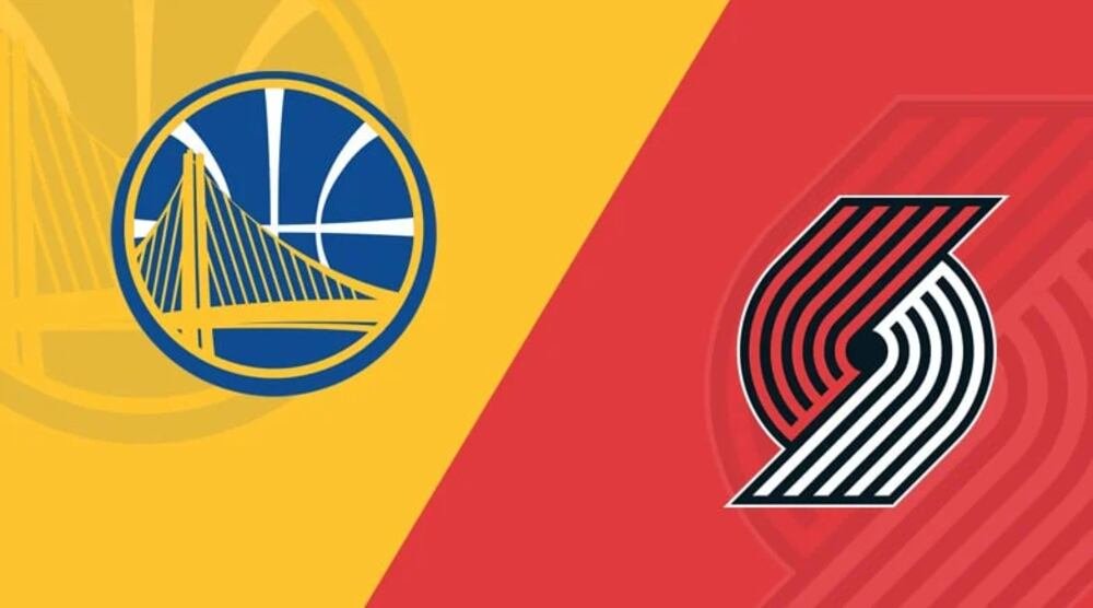 Golden State Warriors vs. Portland Trail Blazers Match Player Stats