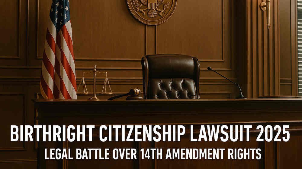 Birthright Citizenship Lawsuit 2025 – Legal Battle Over 14th Amendment ...