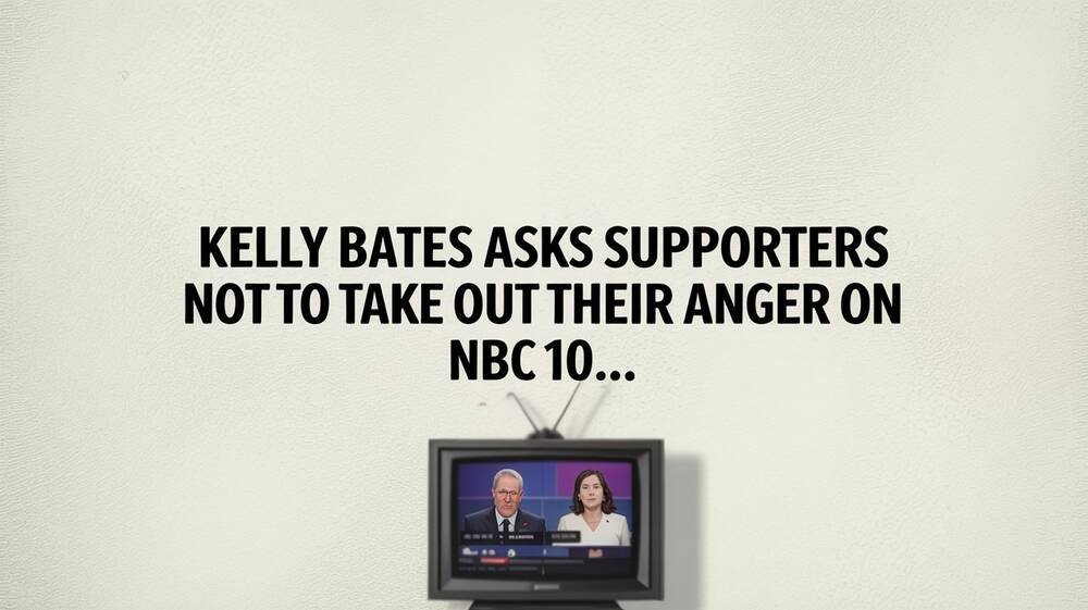 Kelly Bates Asks Supporters Not to Take Out Their Anger on NBC 10 ...